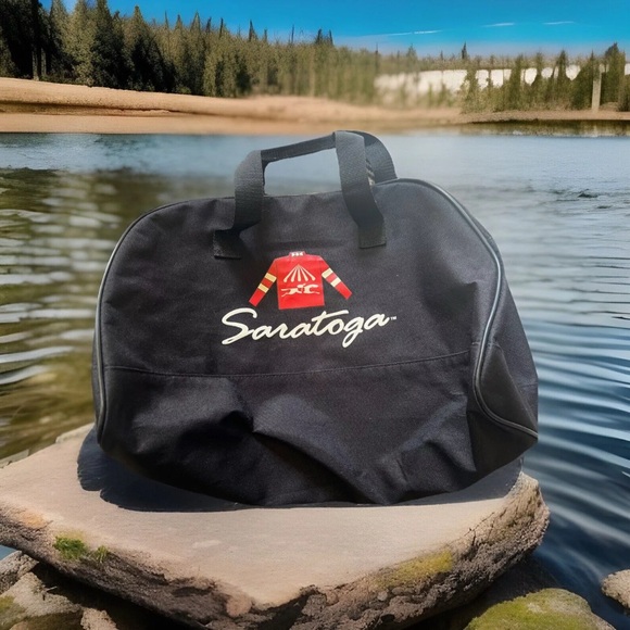 saratoga vintage | Bags | Vintage Souvenir Saratoga Horse Race Track ...